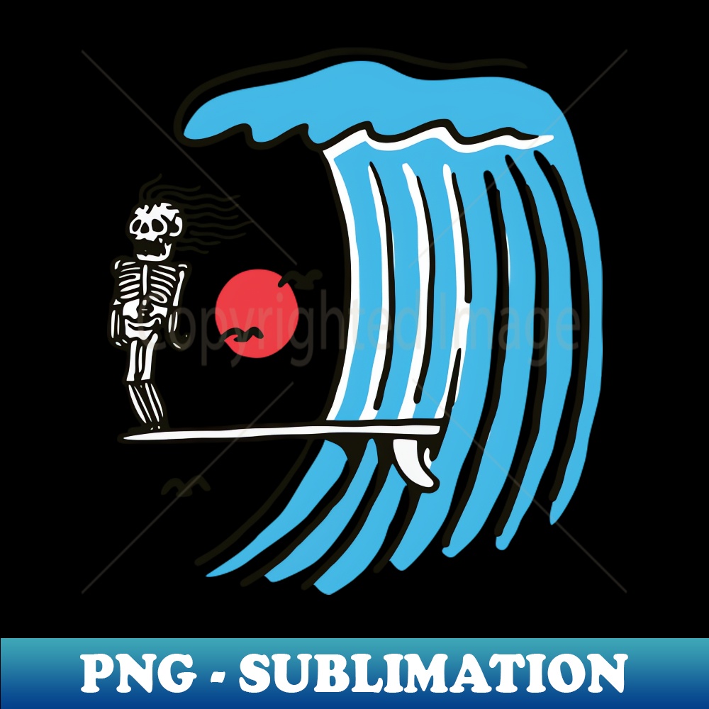 skeleton wave - Special Edition Sublimation PNG File - Bold | Inspire ...