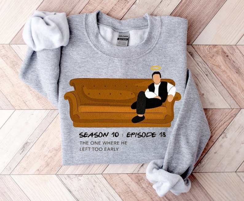 Chandler Bing Sweatshirt, RIP Matthew Perry Sweatshirt, Gift - Inspire ...