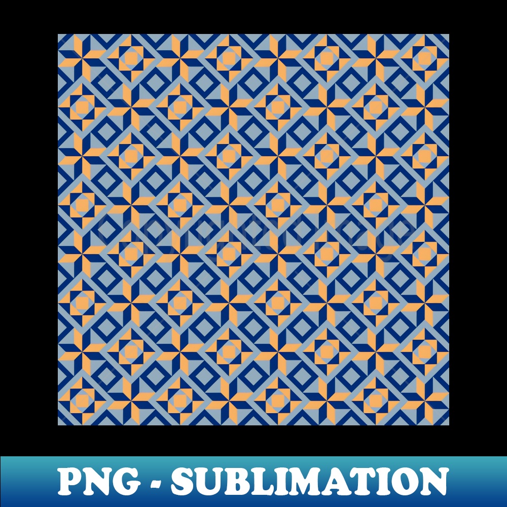 Blue moroccan tiles - Trendy Sublimation Digital Download - - Inspire ...