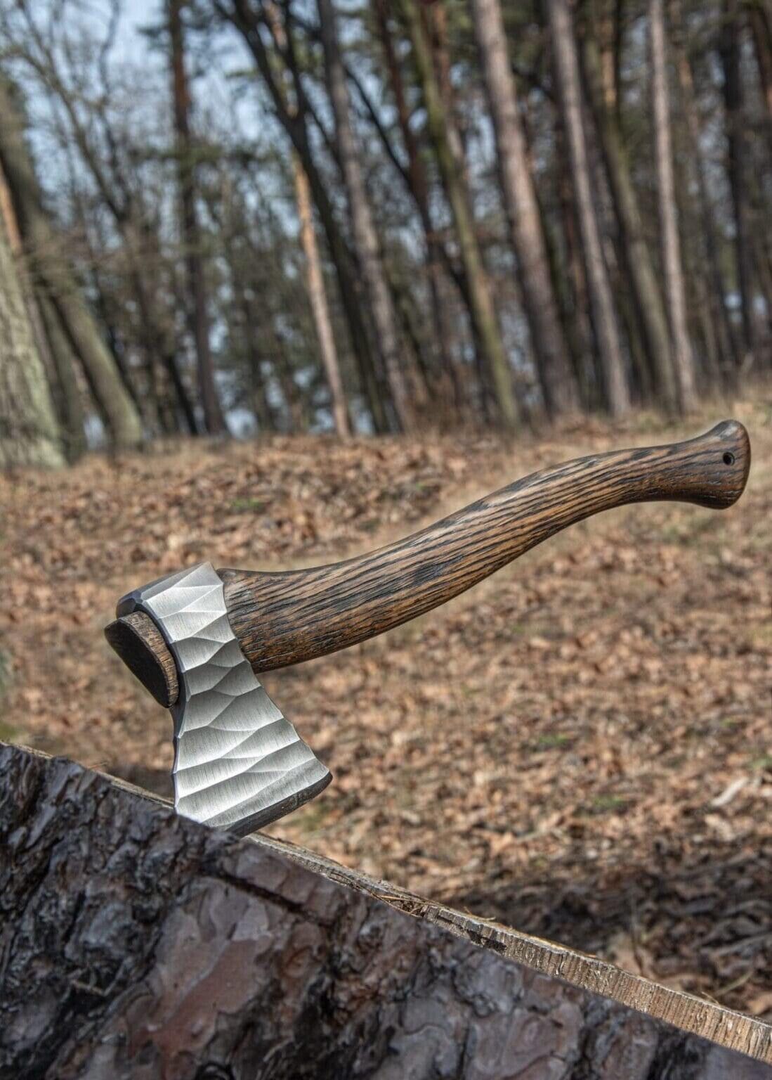 CUSTOM HANDMADE HIGH CARBON STEEL VIKING HATCHET TOMAHAWK HU - Inspire ...
