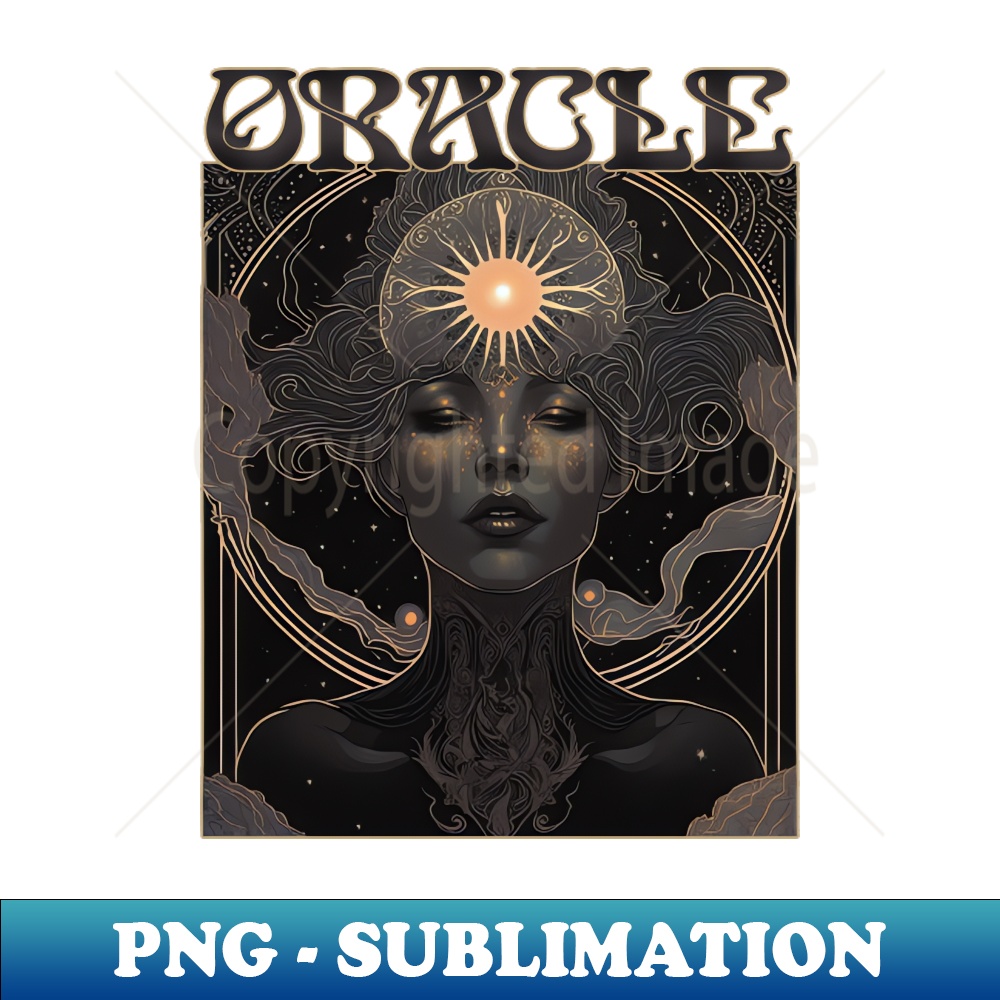 Oracle - Ancient Priestess of Prophecy Art Nouveau - High-Re | Inspire ...
