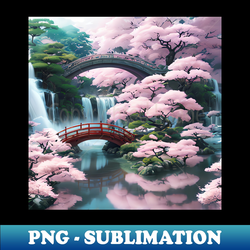 Tranquil Beauty - PNG Transparent Sublimation Design - Perfe | Inspire ...