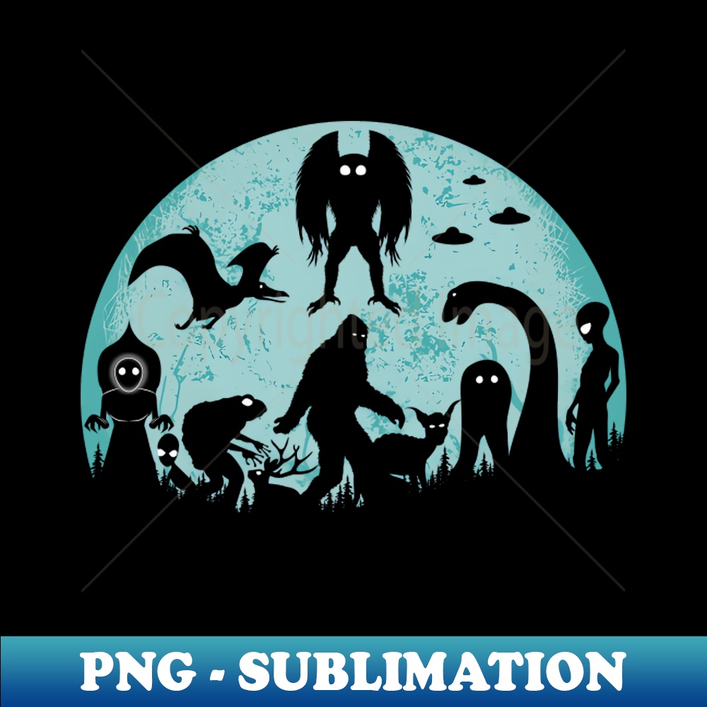 Cryptids - PNG Transparent Sublimation File - Perfect for Su | Inspire ...
