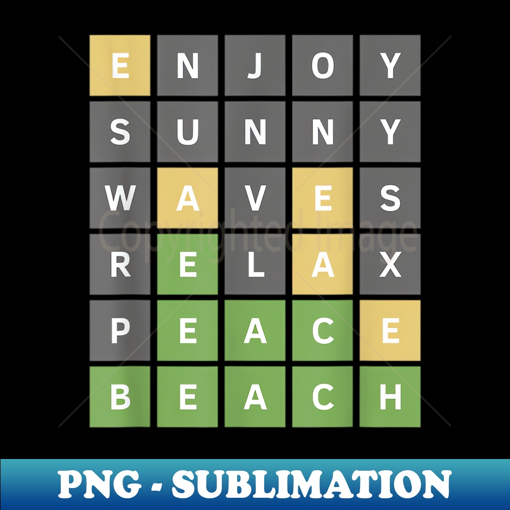 Funny WORDLE Online Word Game - PNG Transparent Digital Down - Inspire ...