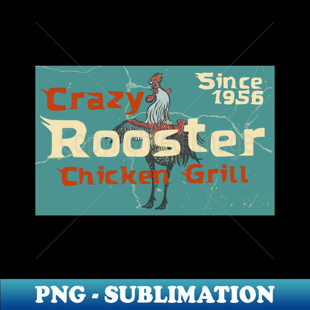 Retro poster chicken - Artistic Sublimation Digital File - I | Inspire ...