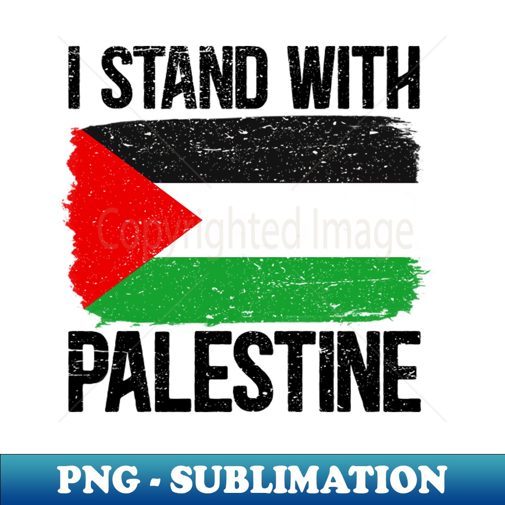 I Stand with Palestine Palestinean Flag - Sublimation-Ready - Inspire ...
