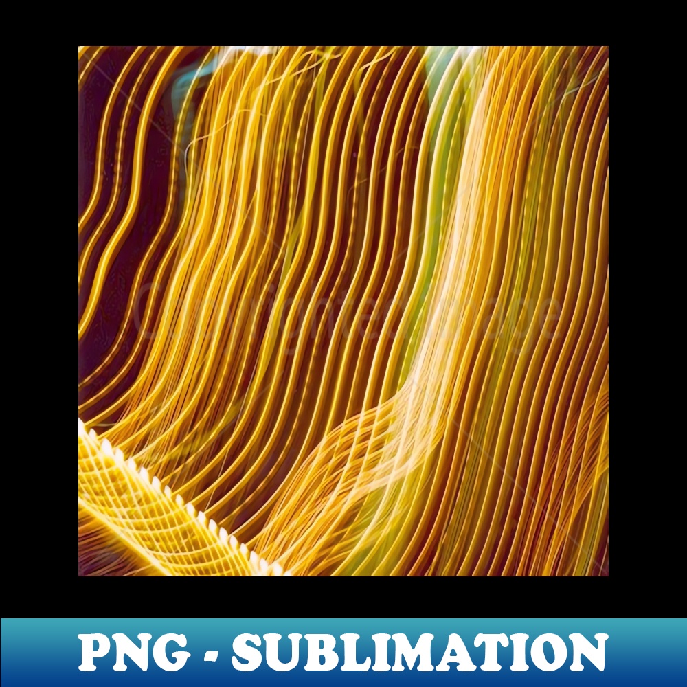 Neon light wavy lines yellow - Stylish Sublimation Digital D | Inspire ...