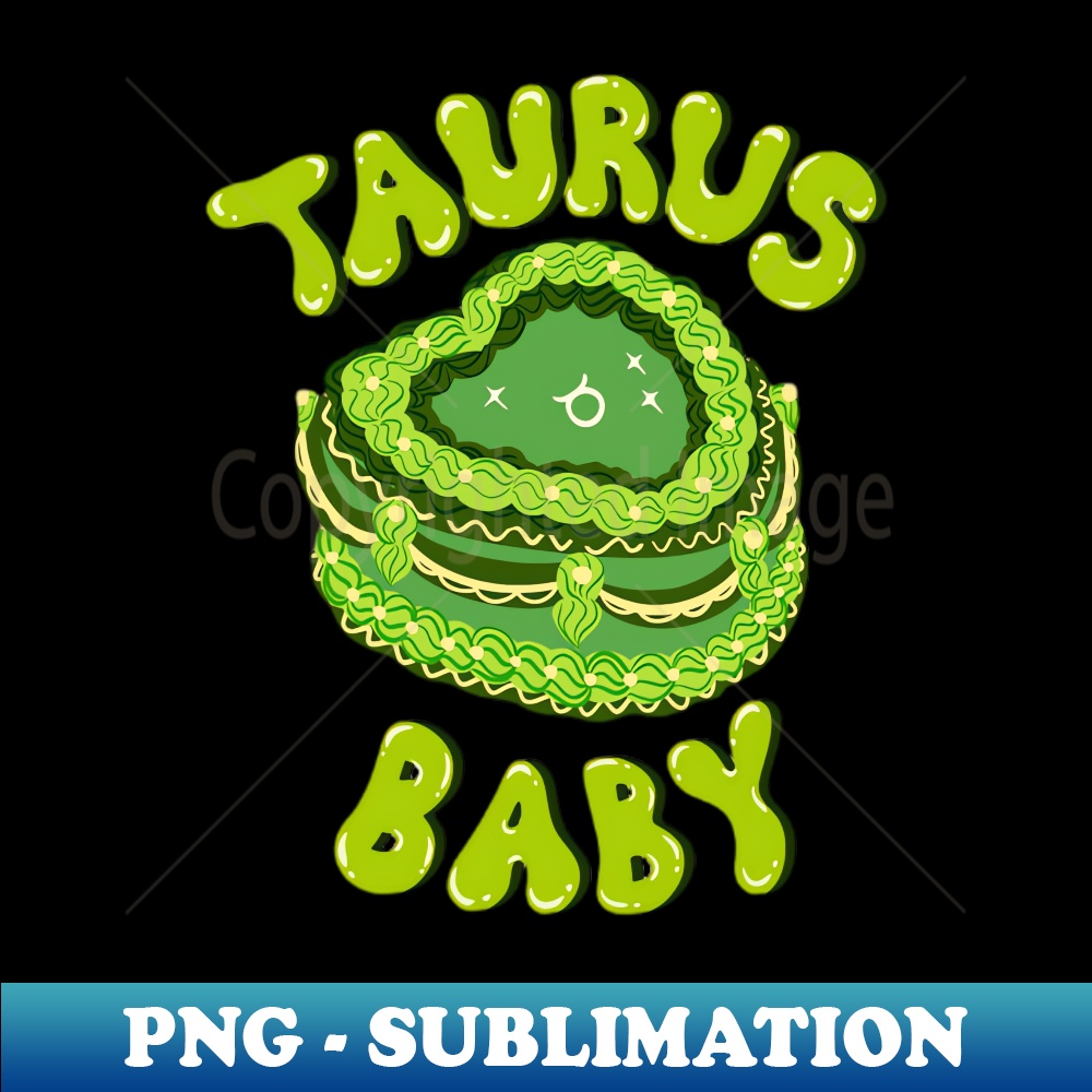 Taurus baby cake - Instant Sublimation Digital Download - En - Inspire ...