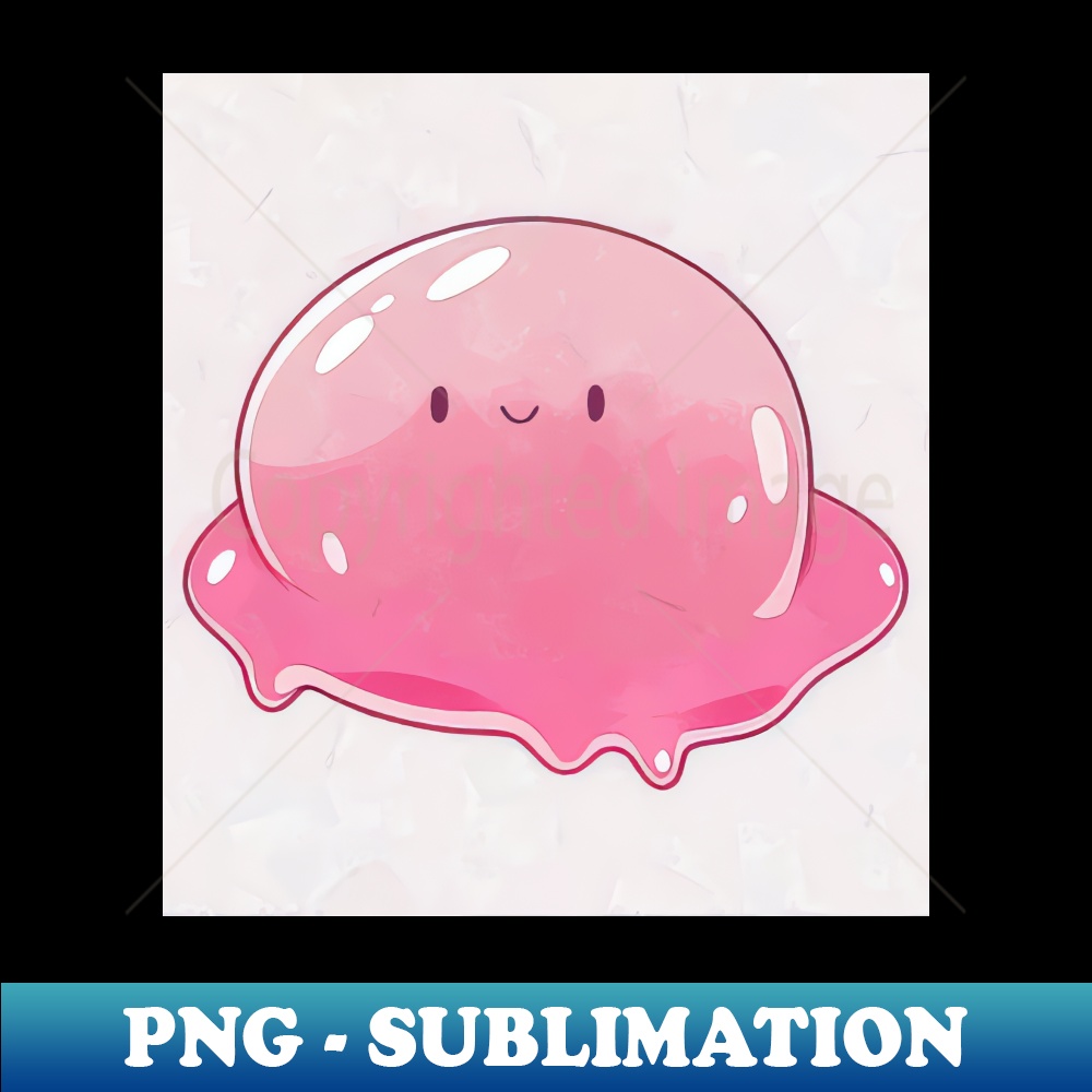 Cute pink blob - PNG Transparent Digital Download File for S - Inspire ...