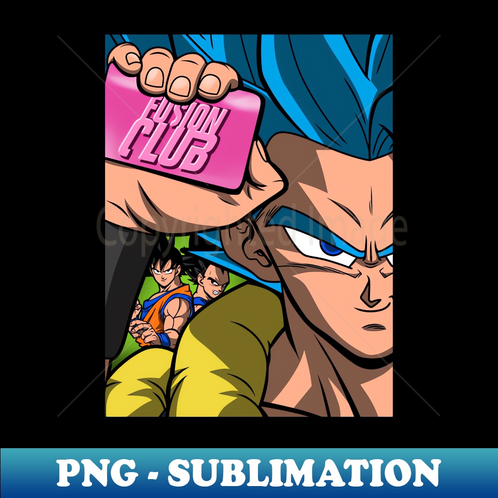 Fusion Club Super Saiyan Gogeta Anime Manga Fight Club Movie | Inspire ...