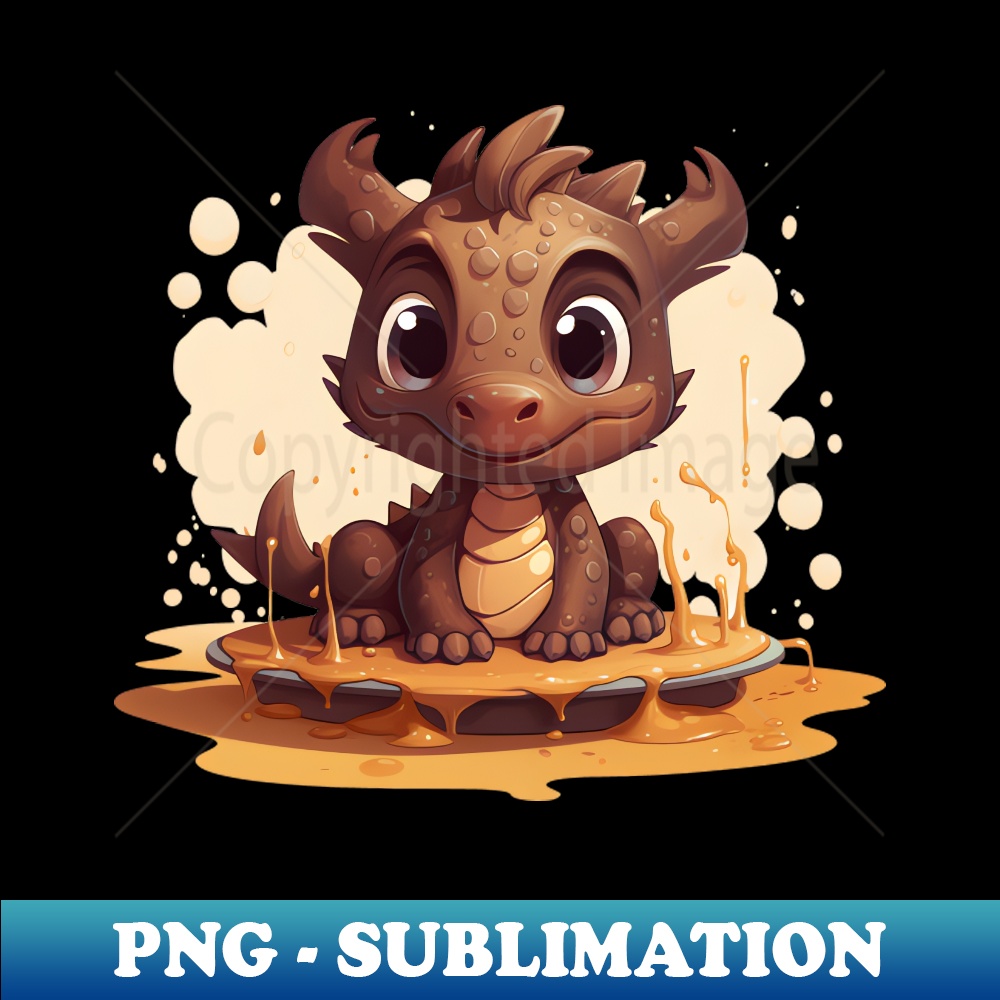Dragon Muddy Fun - PNG Transparent Sublimation File - Defyin - Inspire ...