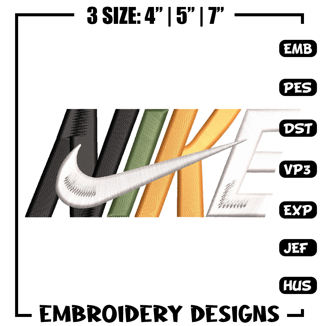 Nike logo design embroidery design, Nike embroidery, Nike de | Inspire ...