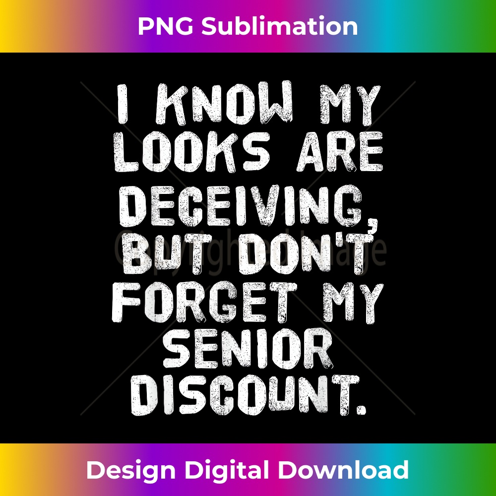 DONT FORGET SENIOR DISCOUNT Funny Retirement Gift Idea - Sub | Inspire Uplift