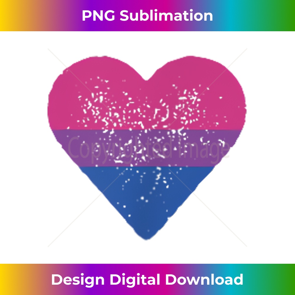 Bisexual Heart Bisexuality Bi Love Flag LGBTQ Pride Gifts - - Inspire ...