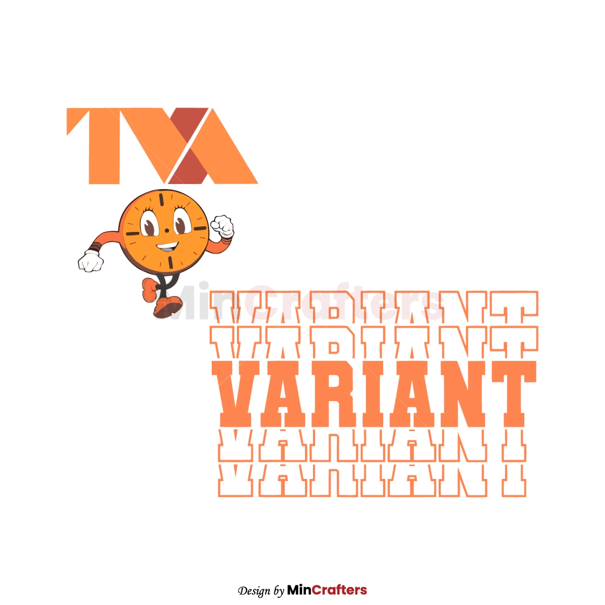 Retro TVA Variant Loki Season 2 SVG Cutting Digital File - Inspire Uplift