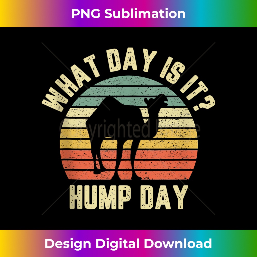 What Day Is It Camel Tshirt Retro Funny Hump Day Tank To - C | Inspire ...