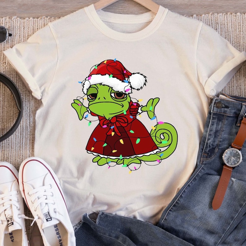 Disney Tangled Rapunzel Princess Santa Pascal Christmas Ligh - Inspire ...