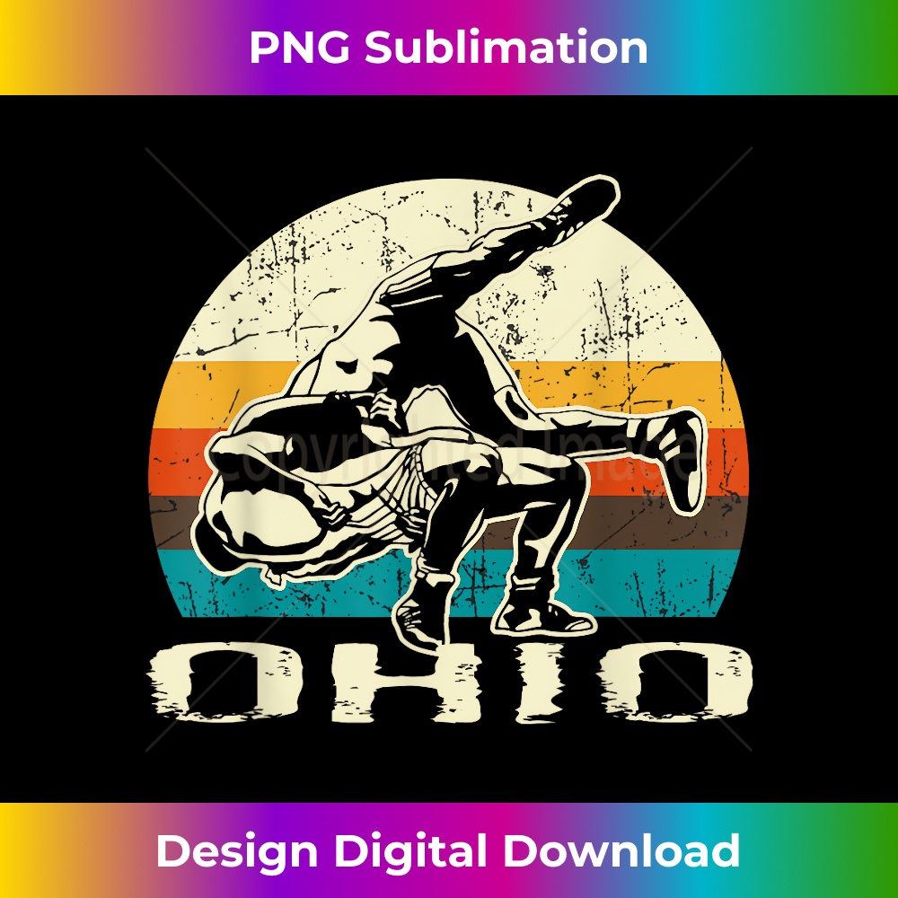 Ohio Wrestling Retro Wrestlers - Artisanal Sublimation PNG F - Inspire ...