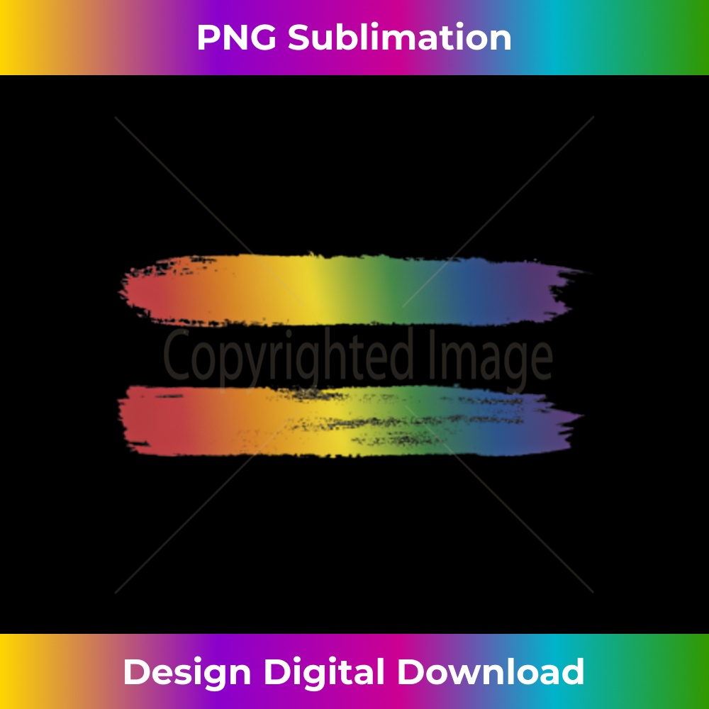 Rainbow flag colors for gay and lesbian awareness month Tank | Inspire ...