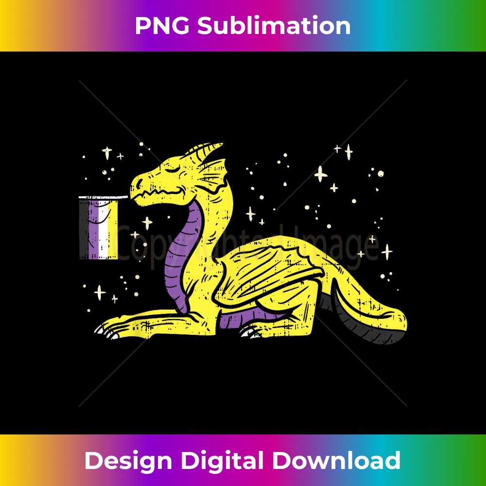 Dragon Mythical Animal LGBTQ Non-Binary Flag Genderqueer - S | Inspire ...
