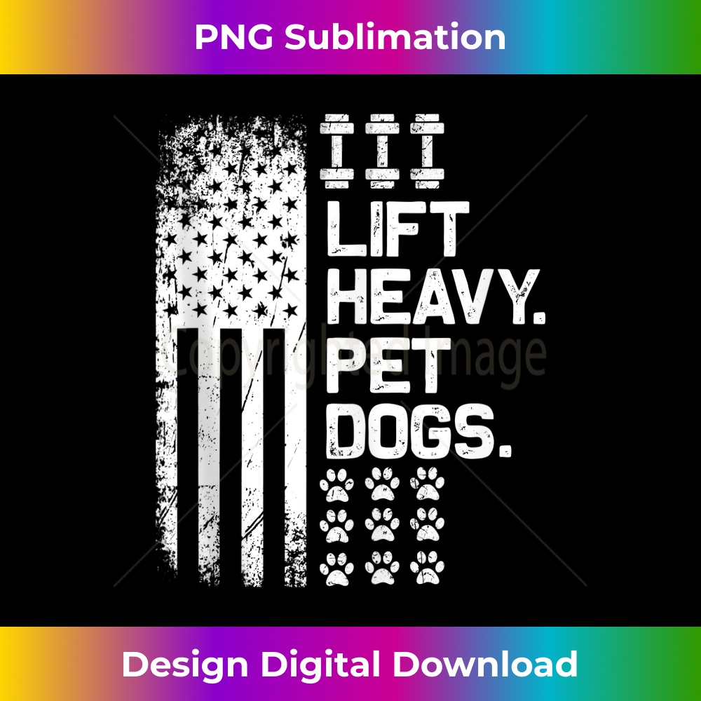 Lift Heavy Pet Dogs USA American Flag And Bodybuilding Tank | Inspire ...