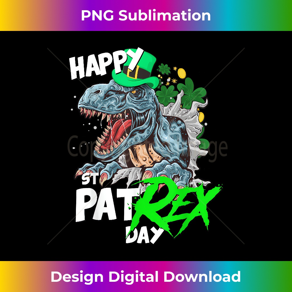 St Patricks Day T Rex Happy Pat Rex Day Dinosaur Gift - Bohe | Inspire Uplift