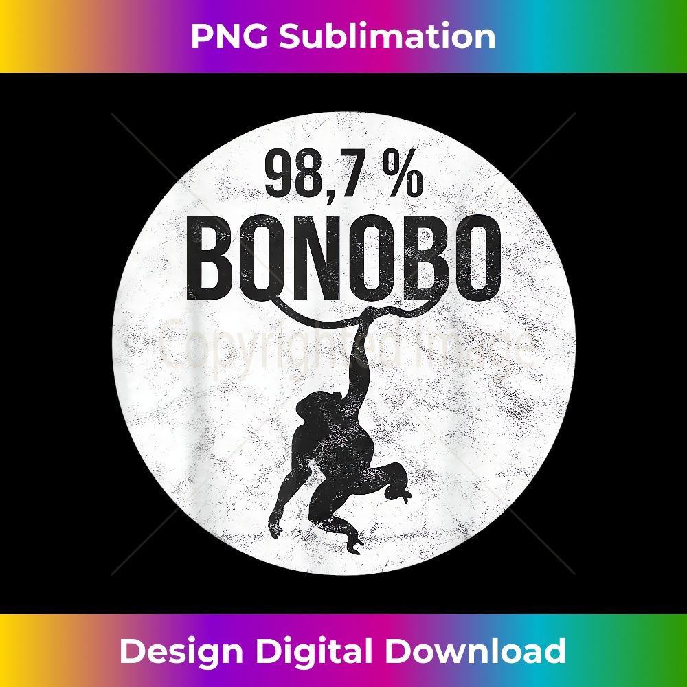 Funny Monkey with Chimpanzee Bonobo DNA - Deluxe PNG Sublima - Inspire ...