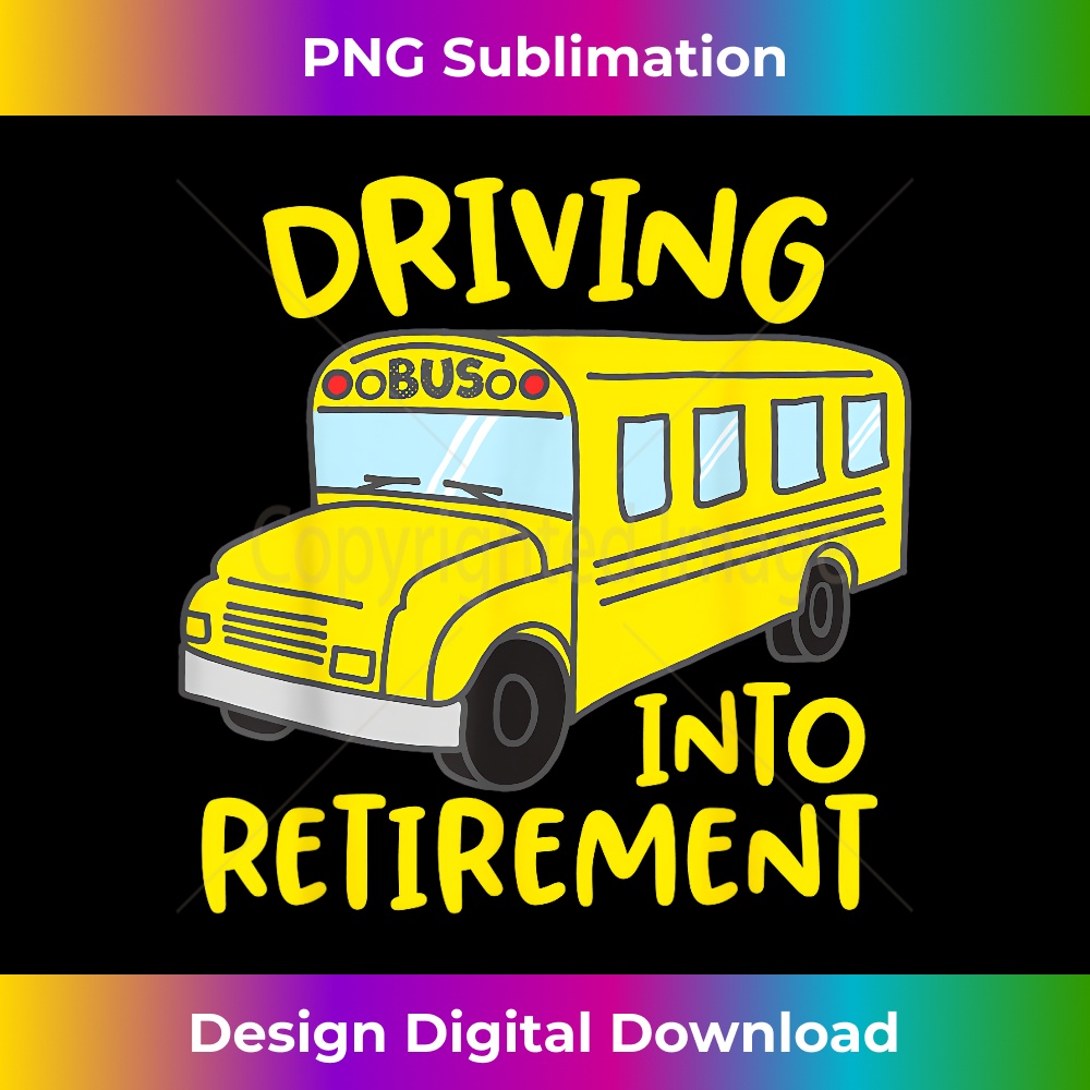 Funny School Bus Driver Retirement Gift - Crafted Sublimatio | Inspire ...