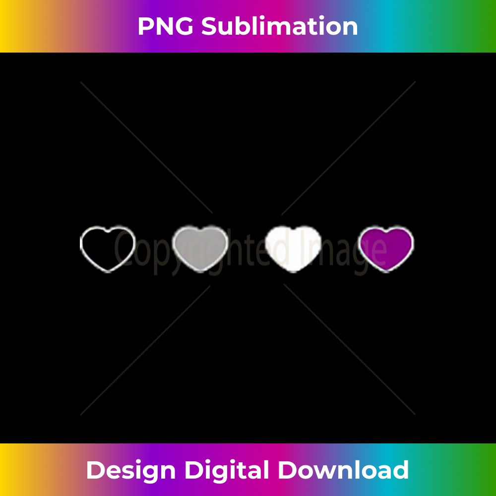 Tiny Hearts Subtle Asexual Pride Month Ace Flag LGBT Rights - Inspire ...