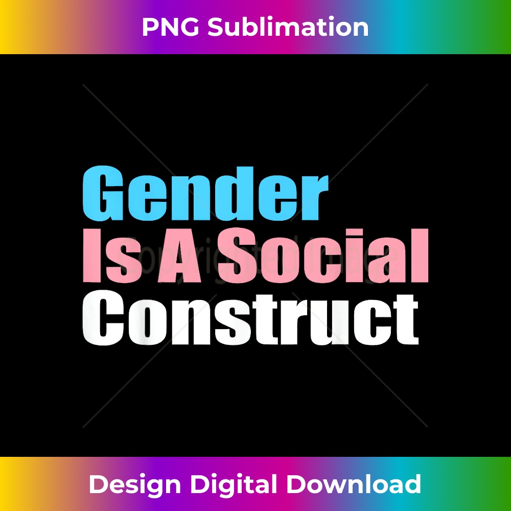 Gender Is A Social Construct Gay Pride LGBT Flag - Timeless | Inspire ...