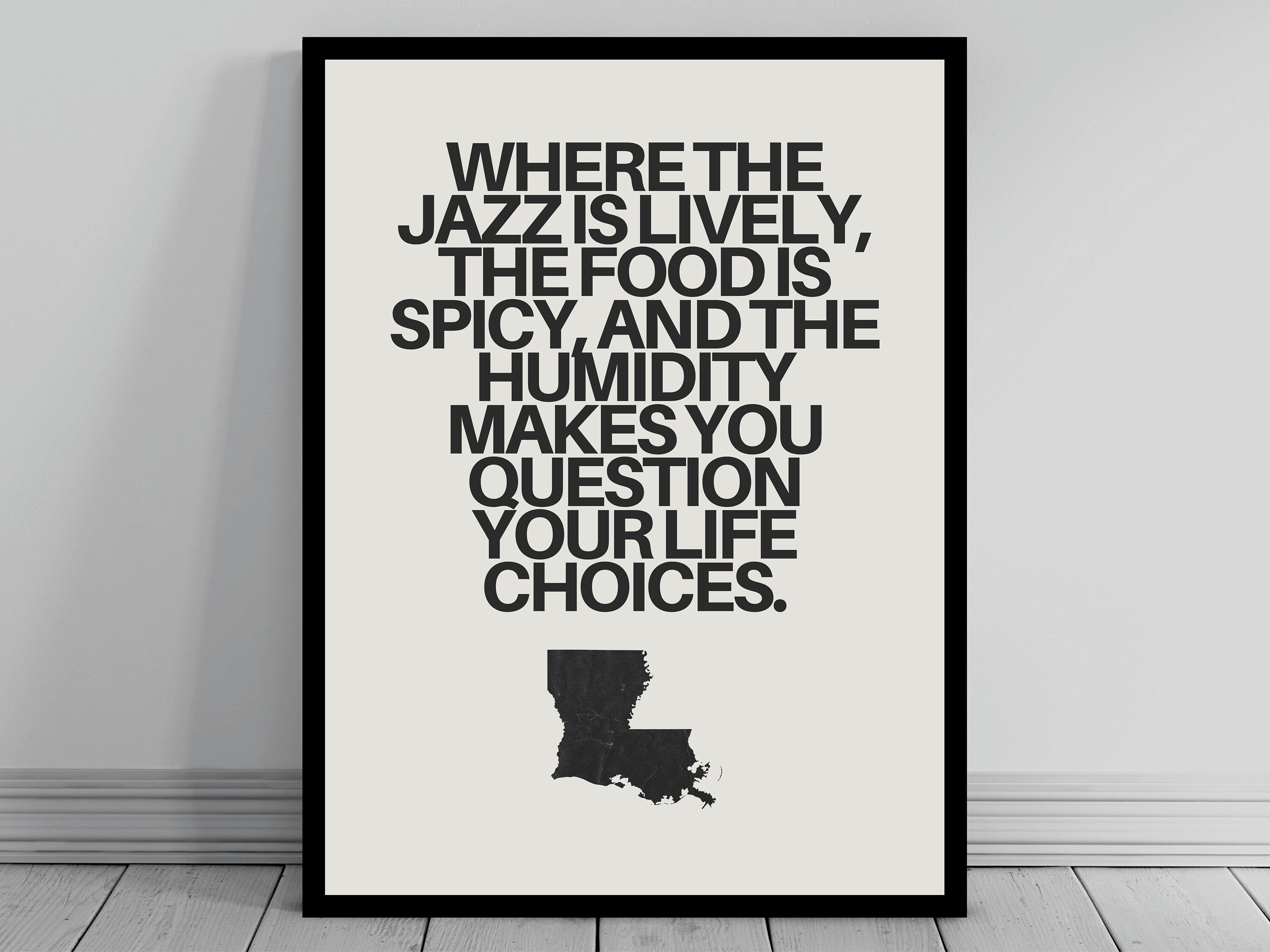 Louisiana Posters For Southern Charm | Inspire Uplift