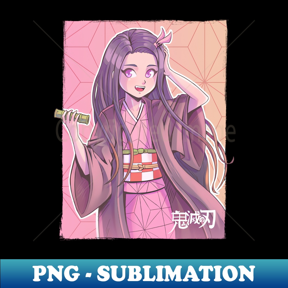 Nezuko - PNG Transparent Digital Download File for Sublimati | Inspire ...