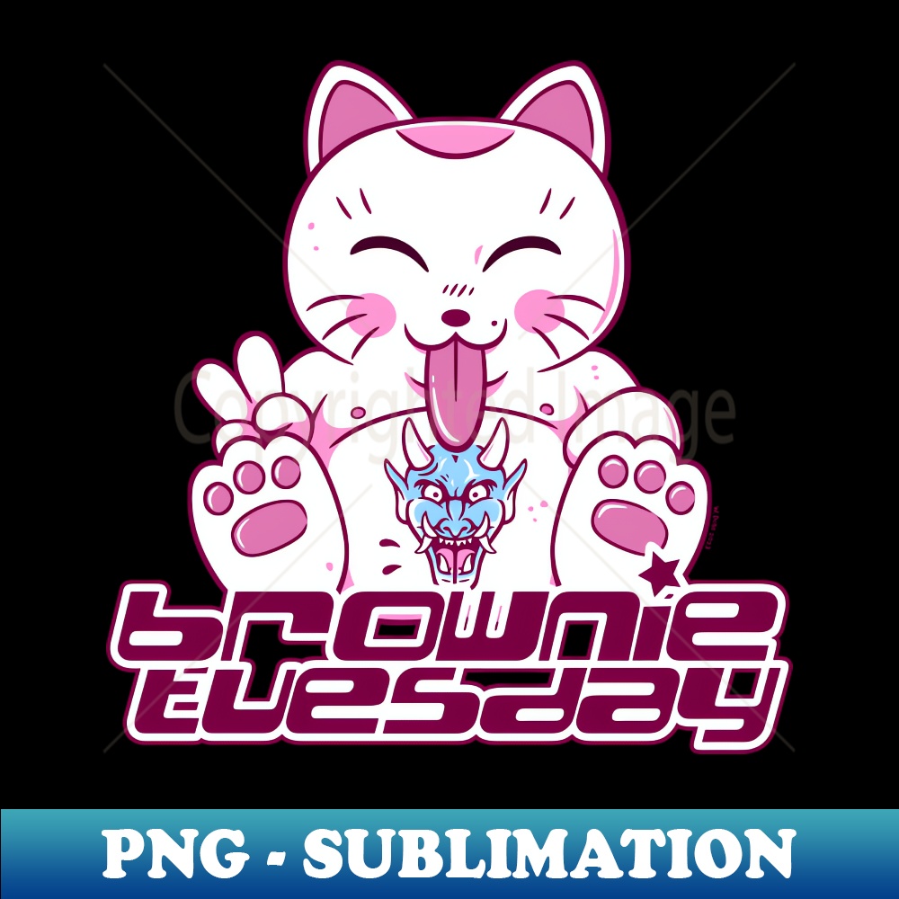 Brownie Tuesday - Premium PNG Sublimation File - Capture Ima | Inspire ...