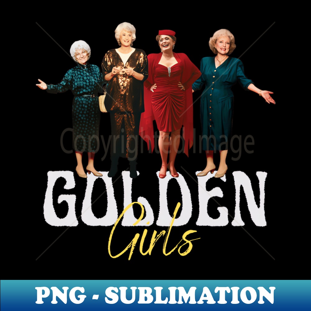 Stay golden vintage colorful golden Girls design - Trendy Su | Inspire ...