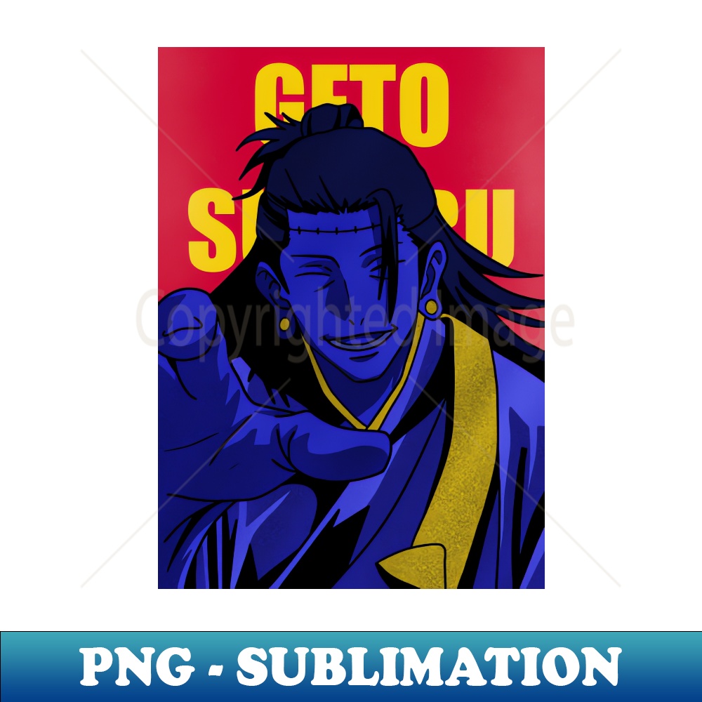 Geto Suguru - PNG Transparent Sublimation Design - Unleash Y | Inspire ...