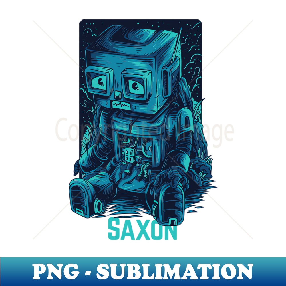 Damn Robot Saxon - Sublimation-Ready PNG File - Stunning Sub | Inspire ...