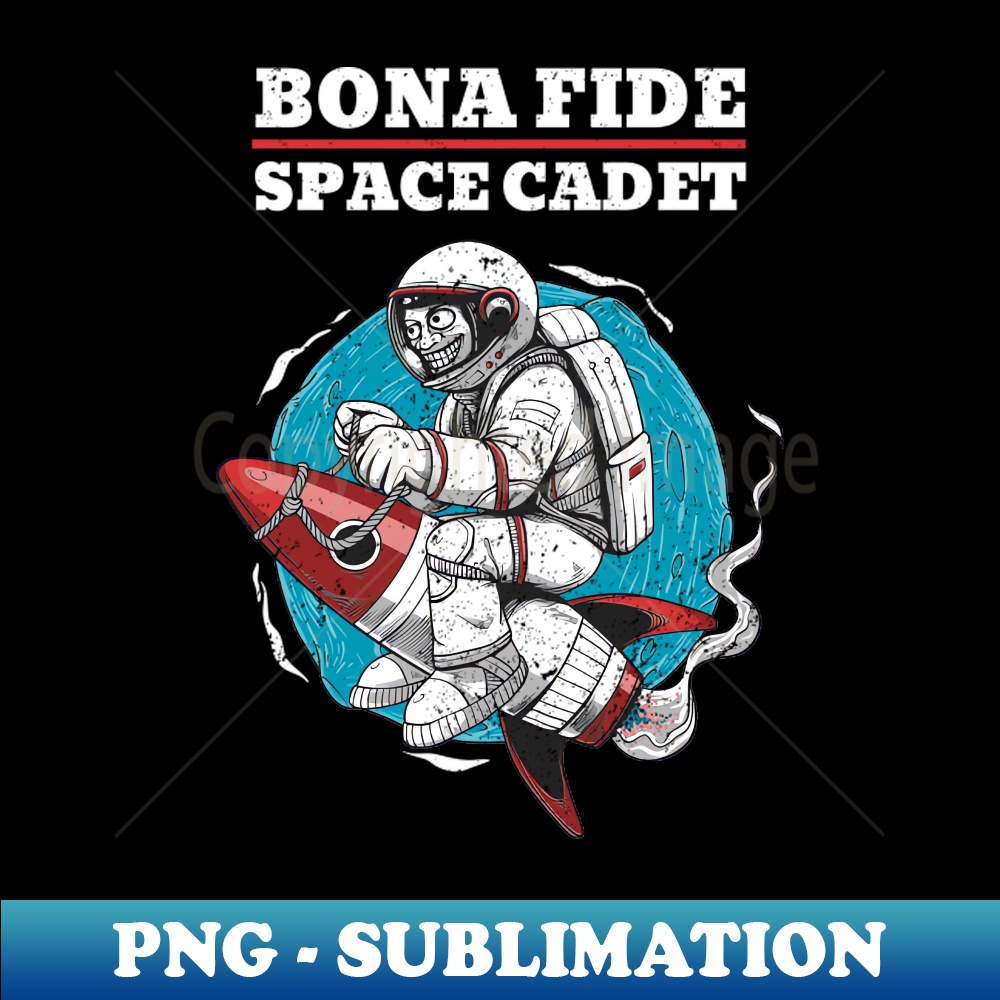 Bona Fide Space Cadet - Retro PNG Sublimation Digital Downlo | Inspire ...