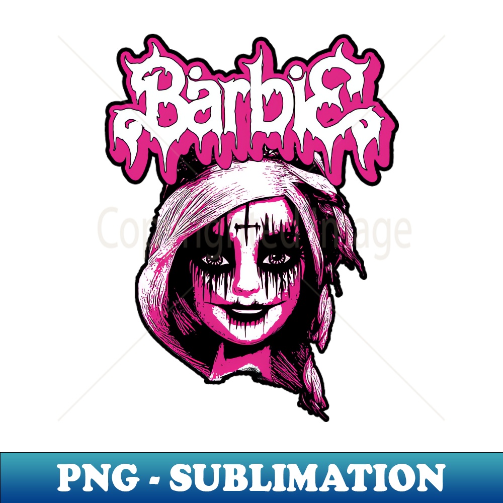 Barbie metal - Professional Sublimation Digital Download - C - Inspire ...