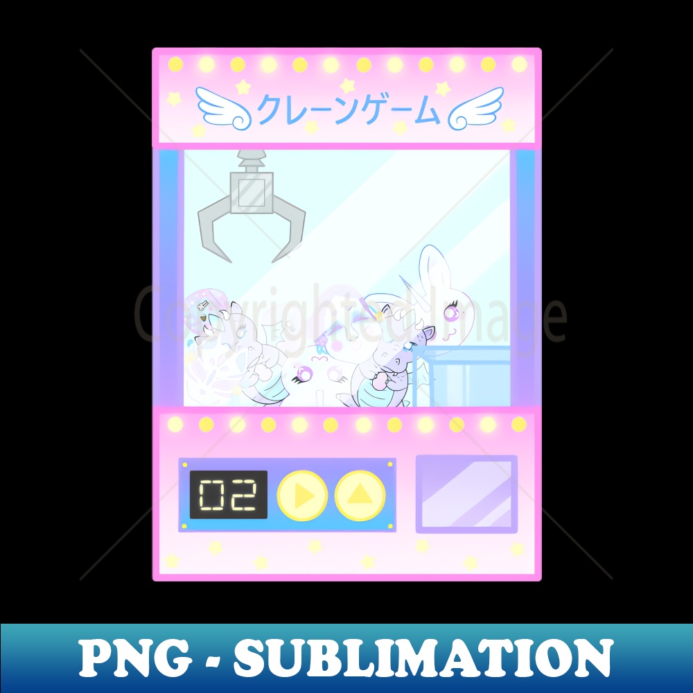 Crane Game - PNG Transparent Sublimation Design - Stunning S - Inspire ...