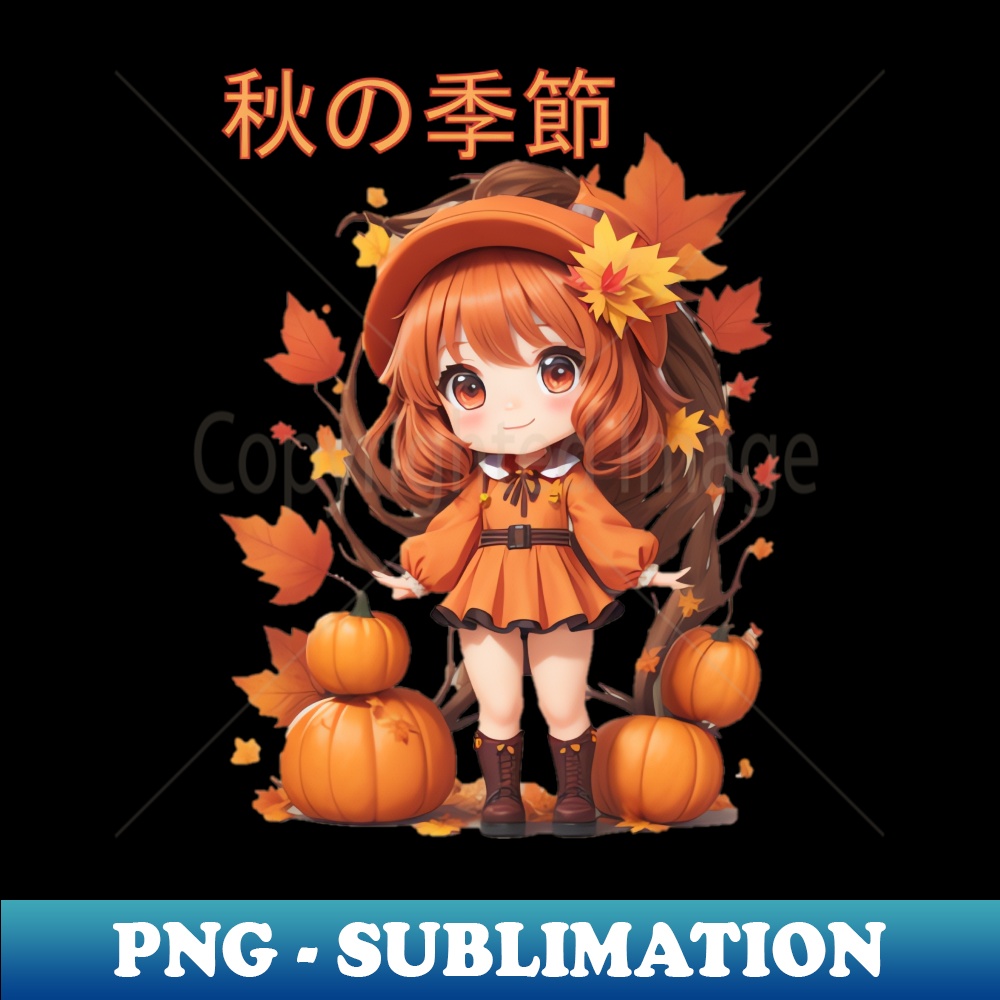 anime fall season - Retro PNG Sublimation Digital Download - | Inspire ...