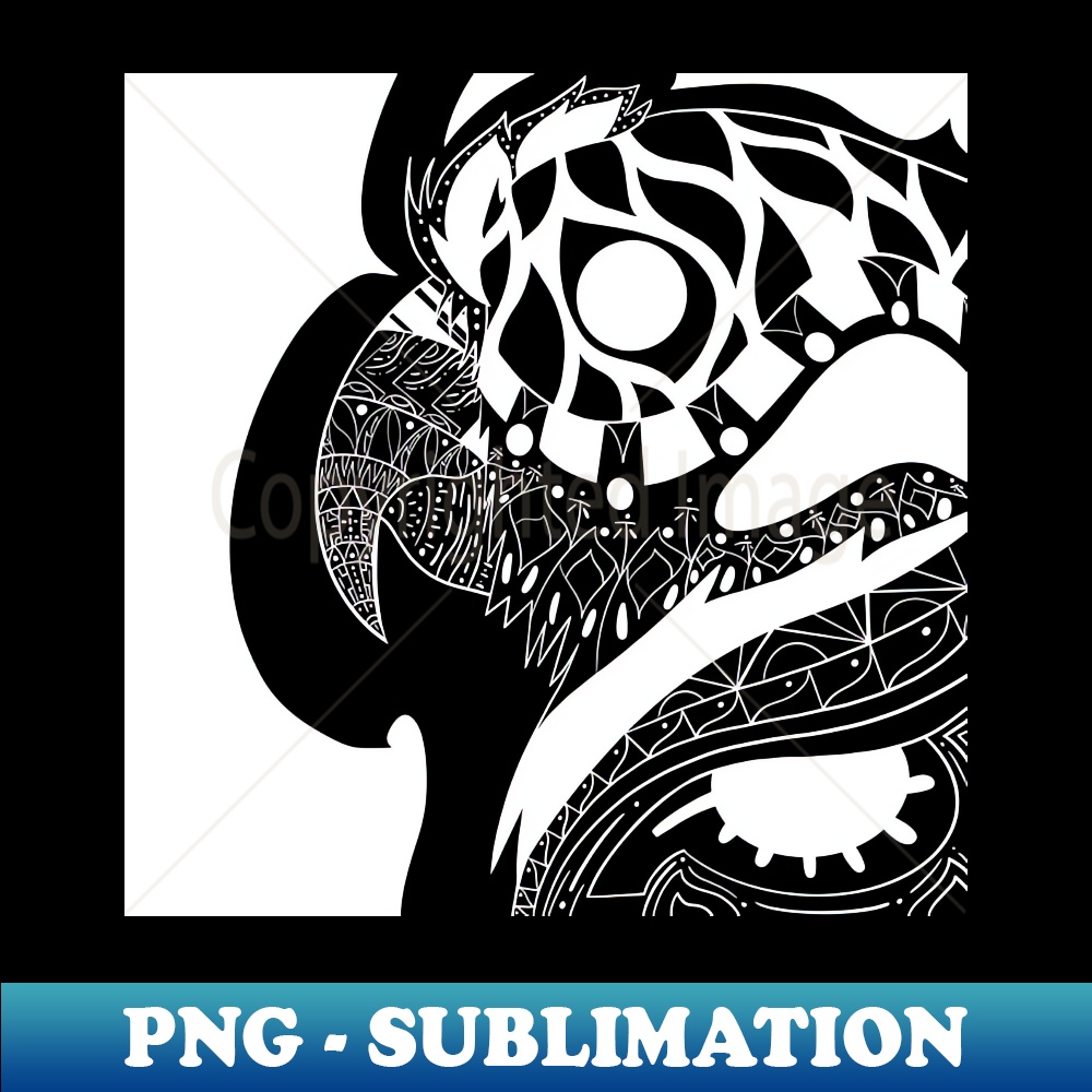 yara guacamaya parrot ecopop bird in mexican pattern art - I | Inspire ...