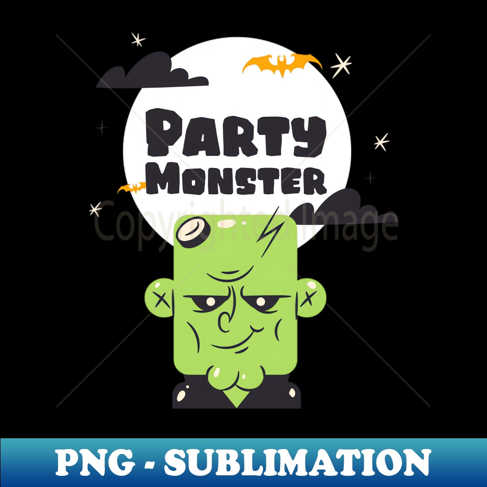 Party Monster - Digital Sublimation Download File - Capture - Inspire ...