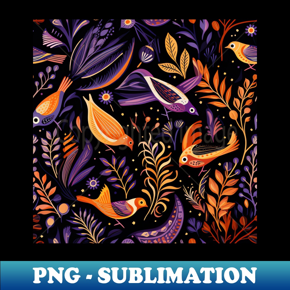 Australian Native Aboriginal Birds Pattern - Digital Sublima | Inspire ...