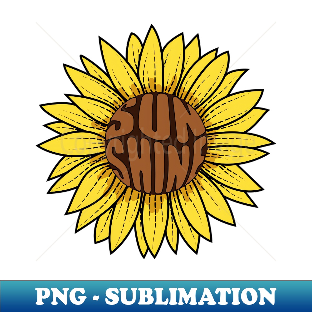 Sunflower - Sunshine - Unique Sublimation PNG Download - Stu - Inspire ...