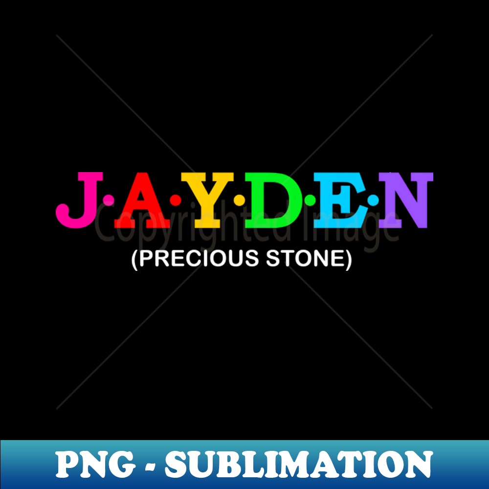 Jayden - Precious Stone - PNG Transparent Sublimation Design - Inspire ...