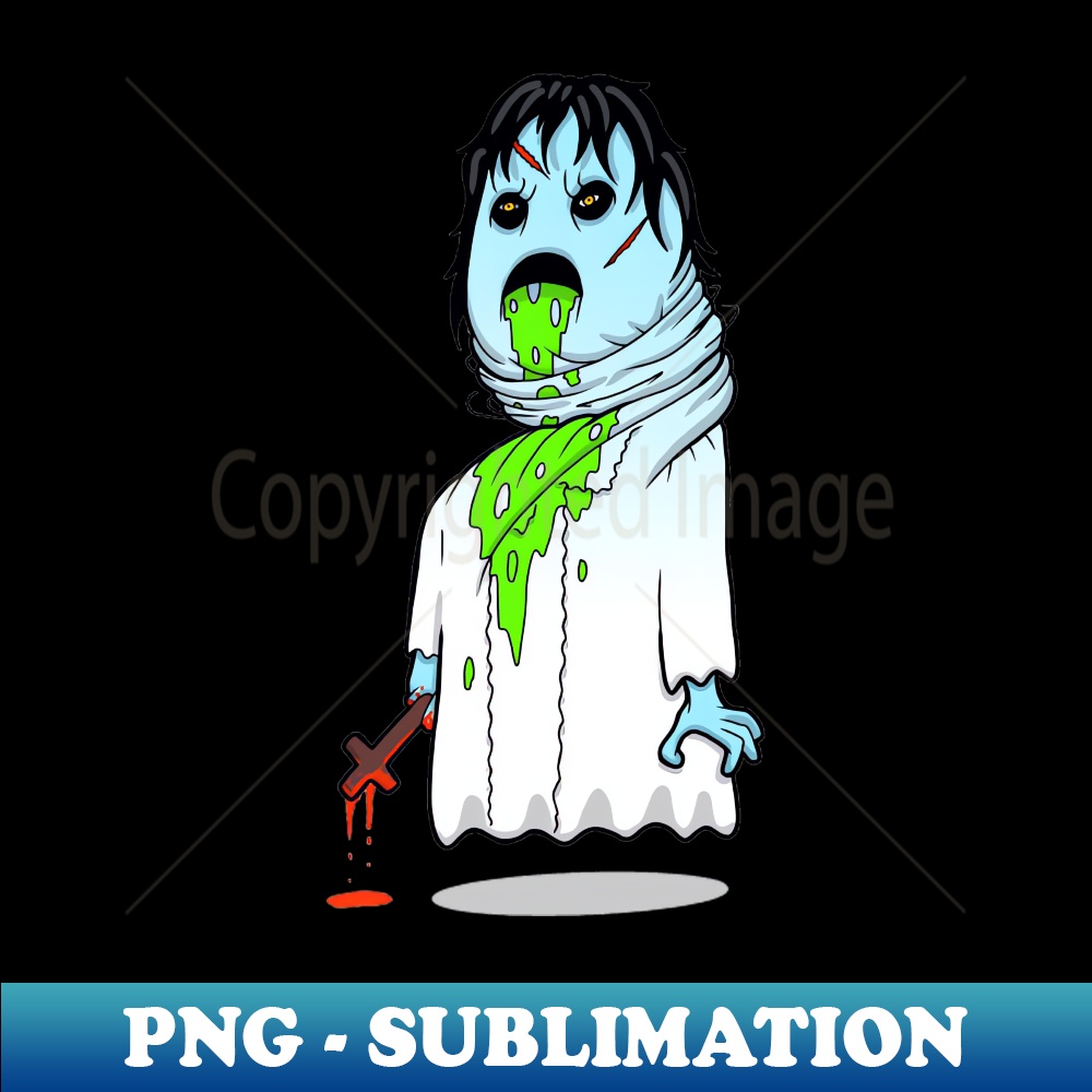 exorcist ghost - Unique Sublimation PNG Download - Create wi | Inspire ...