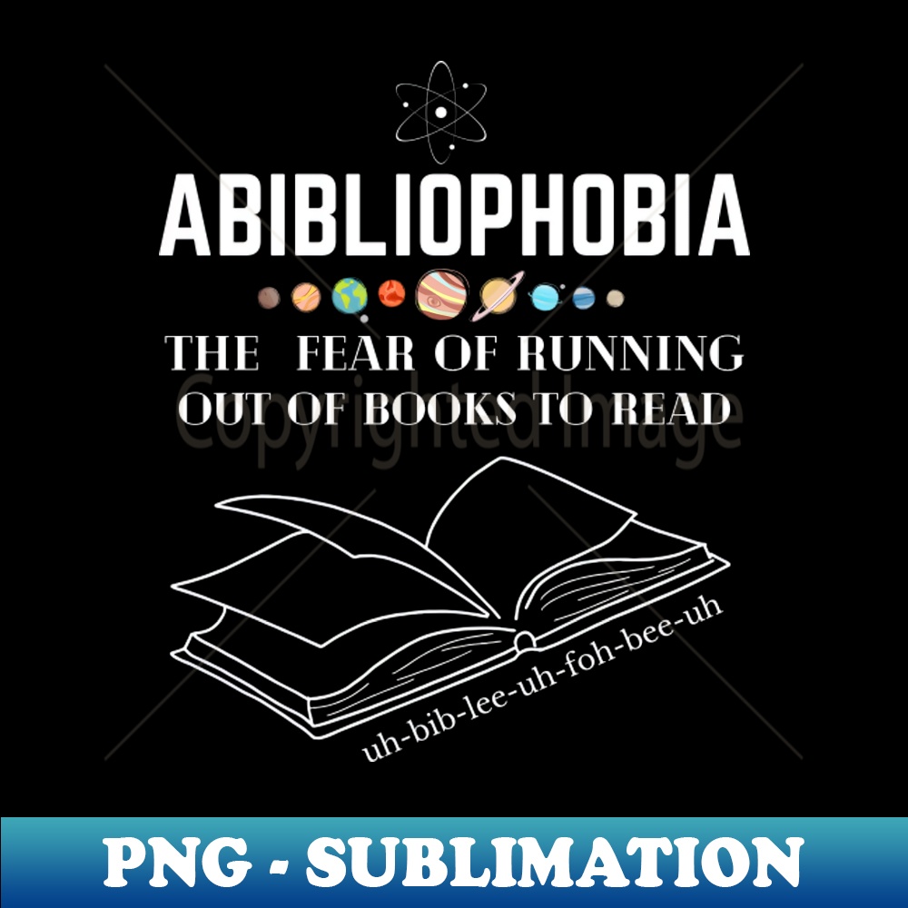 book abibliophobia - Stylish Sublimation Digital Download - | Inspire ...