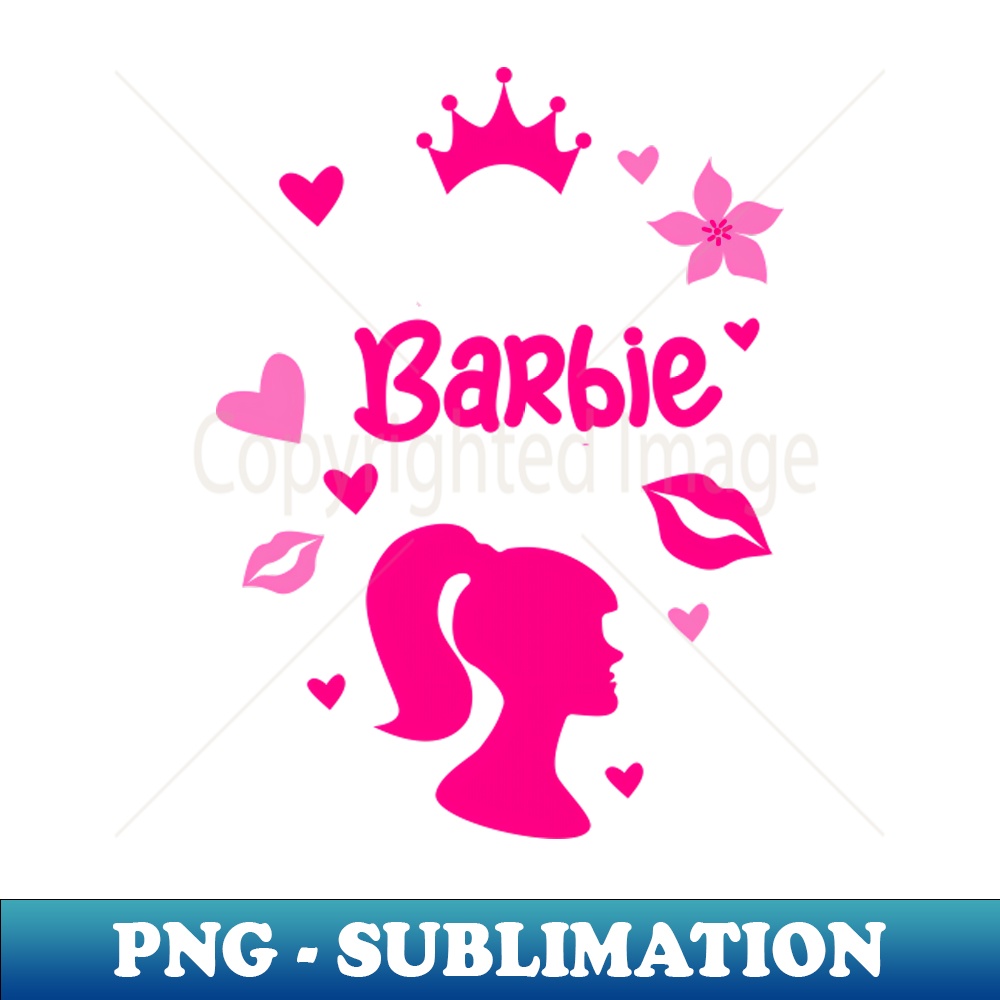 Barbie Kiss - PNG Sublimation Digital Download - Create with - Inspire ...