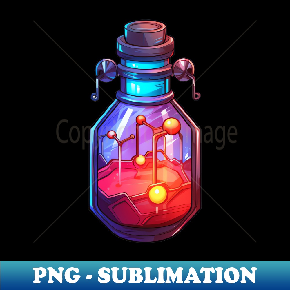 Chemistry Lesson Lab Vial - Aesthetic Sublimation Digital Fi | Inspire ...