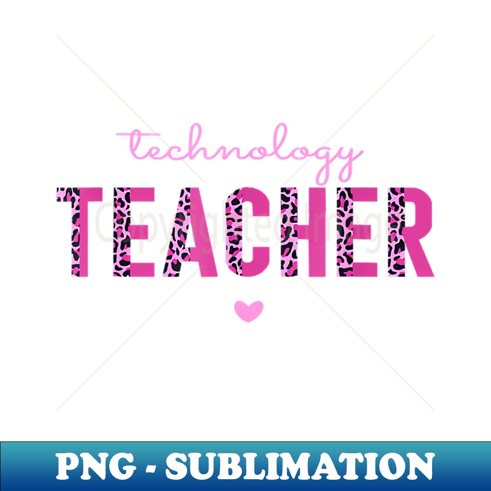 Cute Technology Teacher Tech STEM Pink Leopard Print Cheetah | Inspire ...